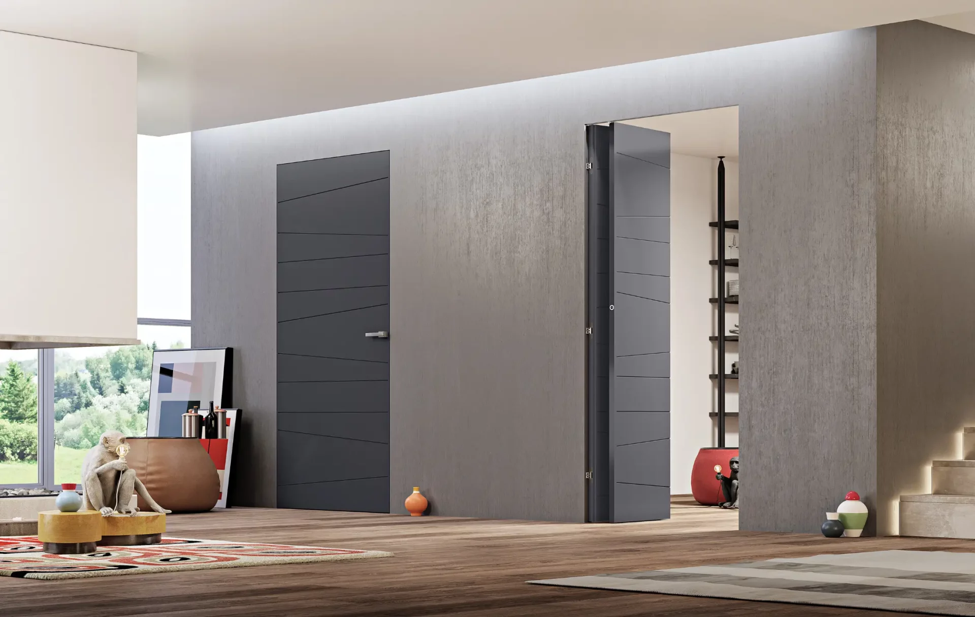 Porte Filo Muro Roma | Soluzioni Eleganti | Ecokit